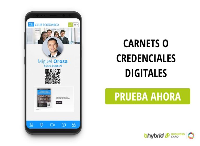 Carnets digitales: Gestiona el acceso de socios de tu organización ...